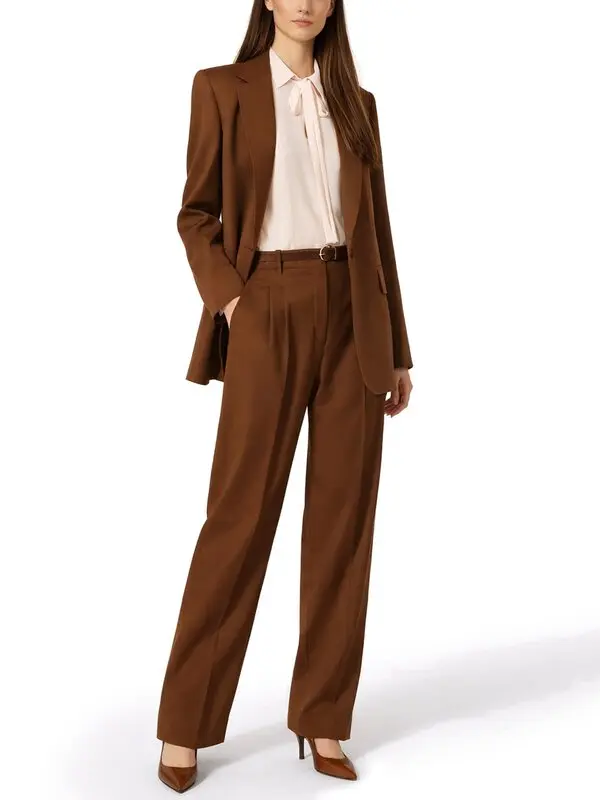 Max Mara Single-breasted Blazer - Brown
