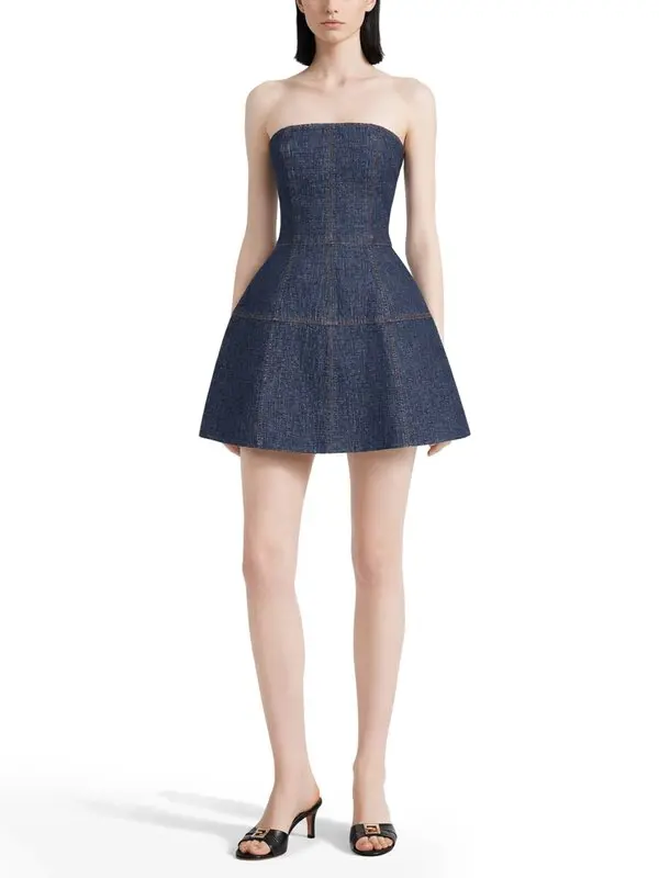 Fendi Short Denim Dress