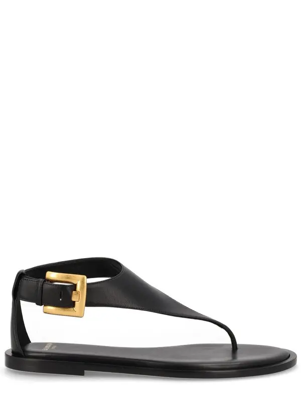 Balmain Anthem Sandal - Black