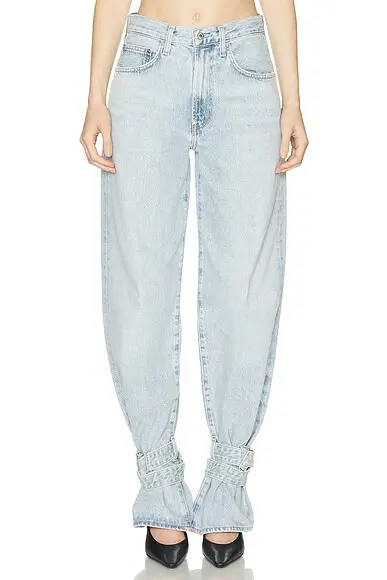 AGOLDE Cinched Hem Loose Taper Jeans - Custom