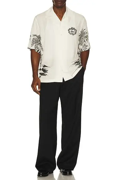 Amiri Chateau Sketch Camp Shirt