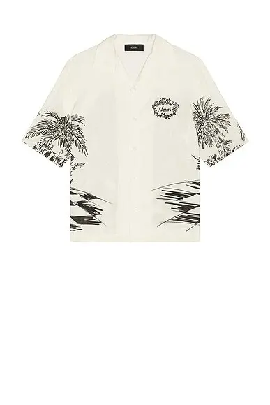 Amiri Chateau Sketch Camp Shirt