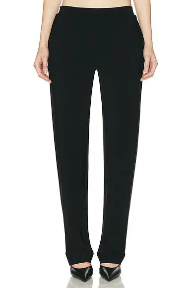 Norma Kamali Flat Front Pant