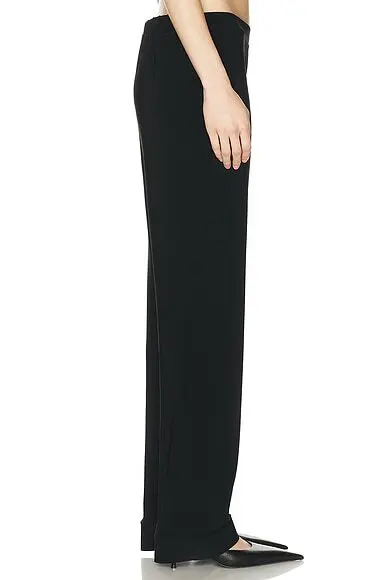 Norma Kamali Flat Front Pant
