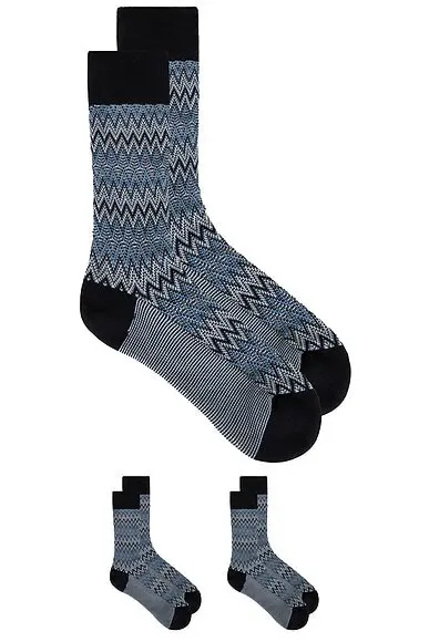 Missoni Patterned Socks