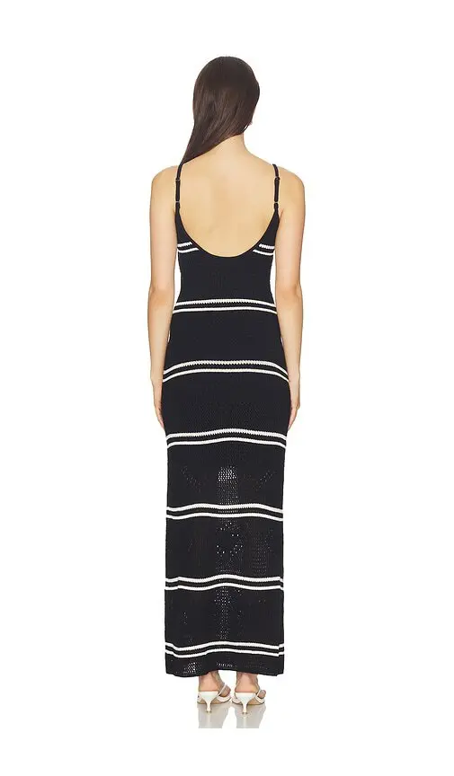 L*Space Crochet Stripe Maxi Dress