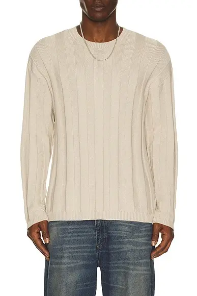 Helmut Lang Wide Rib Crew Sweater