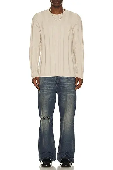 Helmut Lang Wide Rib Crew Sweater
