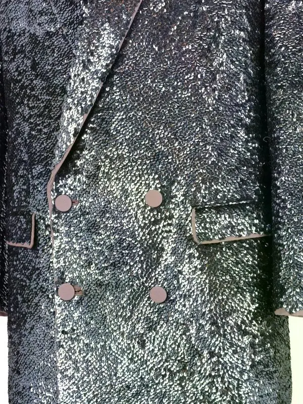 Gucci Sequined Double-breasted Blazer