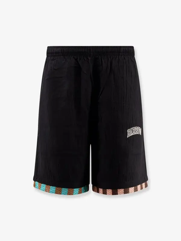 BARROW Viscose Blend Bermuda Shorts