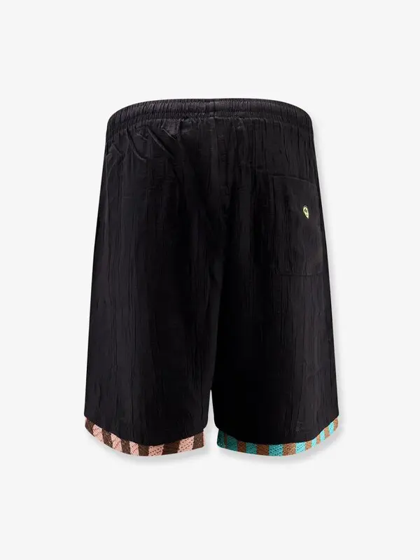 BARROW Viscose Blend Bermuda Shorts