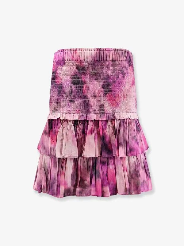 MARANT ETOILE Naomi Organic Cotton Skirt - Pink