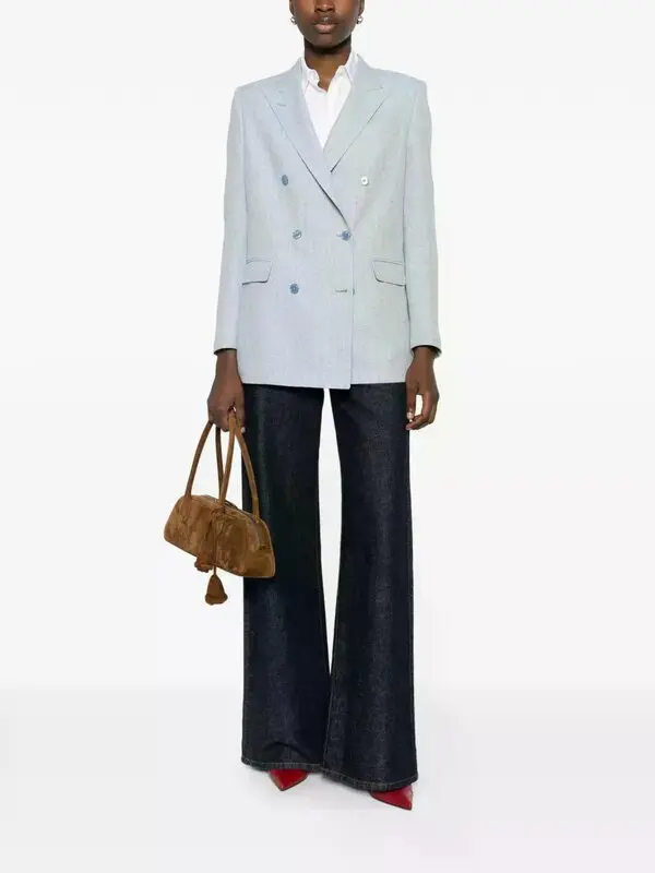 Tagliatore Double-breasted Blazer - Blue