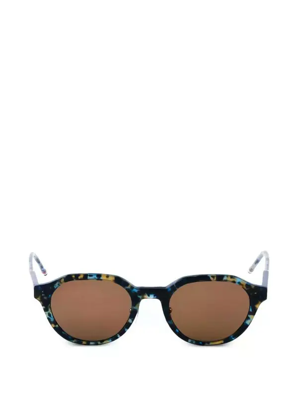 Thom Browne Round Frame Sunglasses - Blue