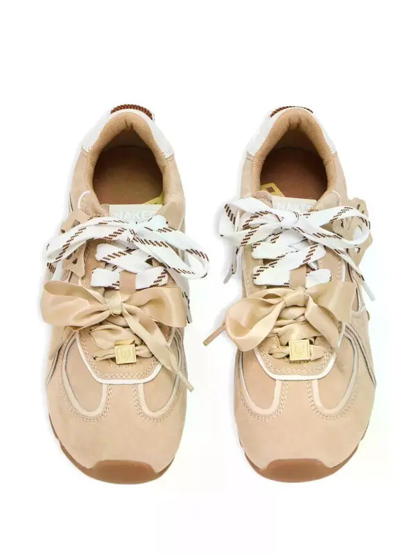 NAKED WOLFE Adorad Lace-up Sneakers - Neutrals