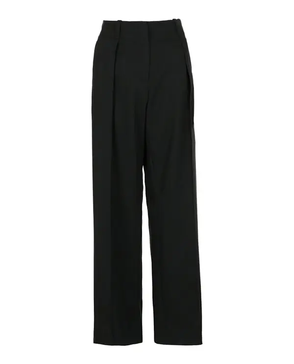 FERRAGAMO Pleated Wide-leg Trousers