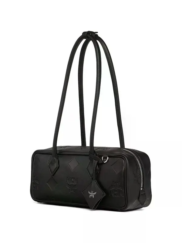Mcm Maxi Aren East West Shoulder Bag - Black
