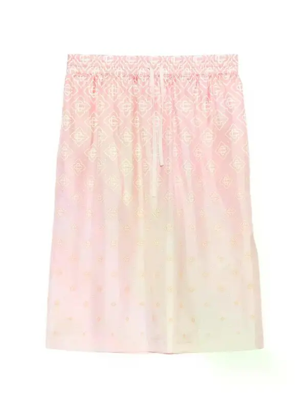 Casablanca Drawstring-fastening Midi Skirt