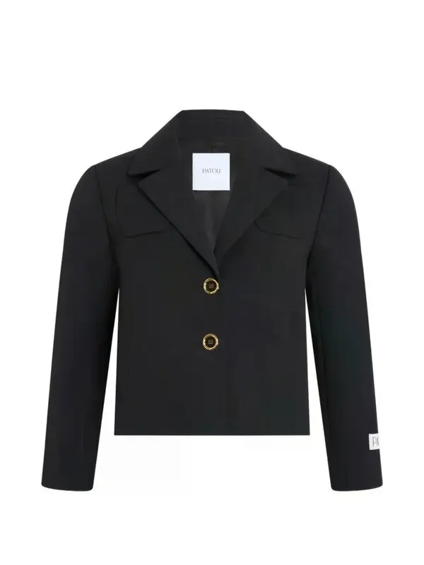 Patou Short Tailored Jacket - Black