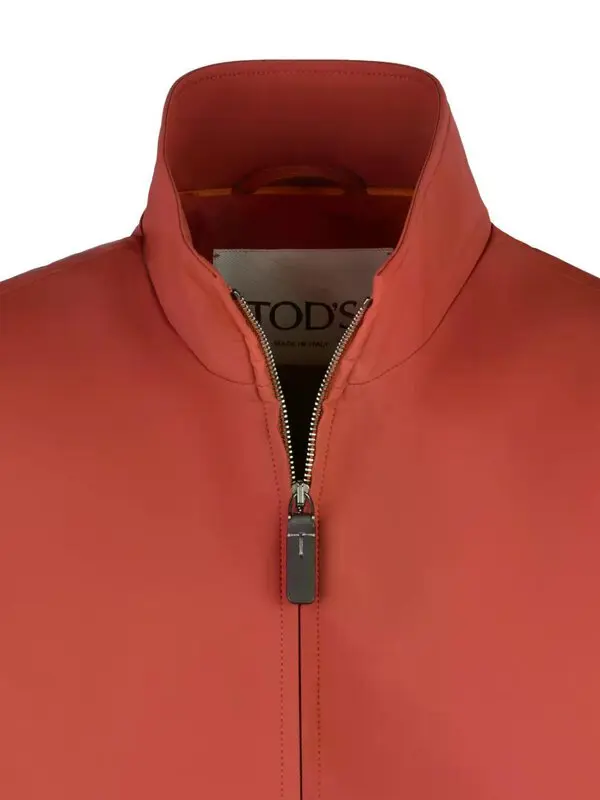 TOD'S Zip-fastening Lightweight Vest - Red