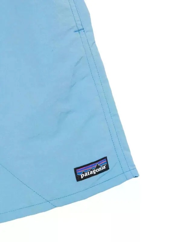 Patagonia Logo Patch Shorts - Blue