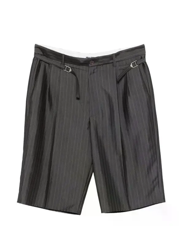 MAGLIANO Pinstripe Buckled-tabs Shorts