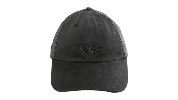 Vetements Monday Pristine Cap Hat - Black