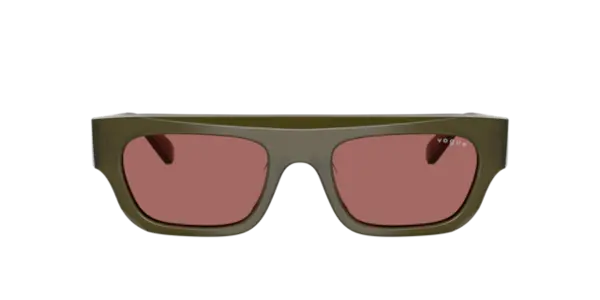 VOGUE Sunglasses - Opal Olive Green