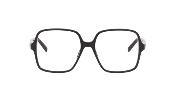 Gucci Full Rim Rectangle Eyeglasses - Black