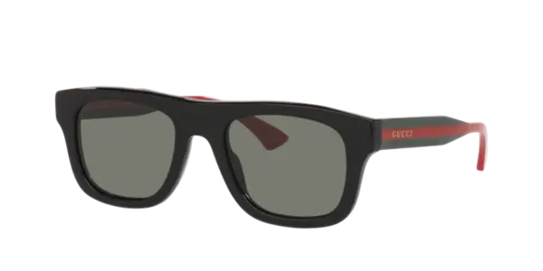 Gucci Rectangular Frame Sunglasses - Black