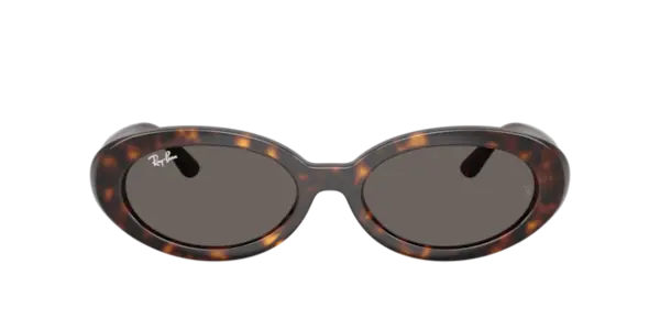 Ray-ban Oval Sunglasses - Havana