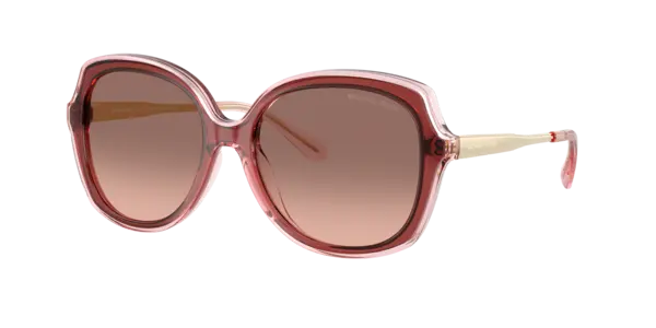 Michael Kors Full Rim Sunglasses - Brown Pink