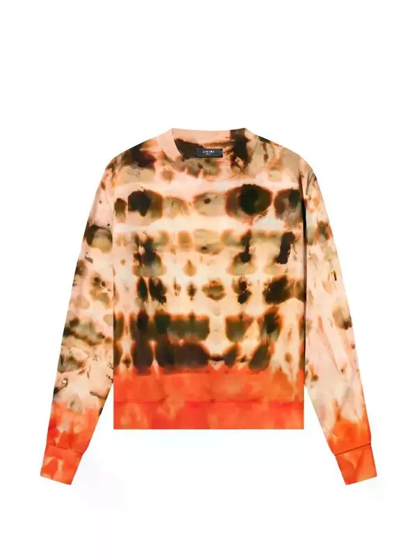 Amiri Tie-dye Crew-neck Sweatshirt