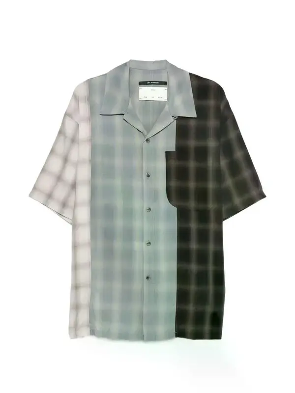 SONG FOR THE MUTE Checked-pattern Shirt
