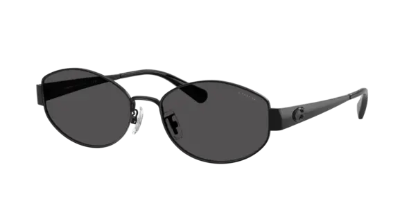 COACH Oval Sunglasses - Grey Solid