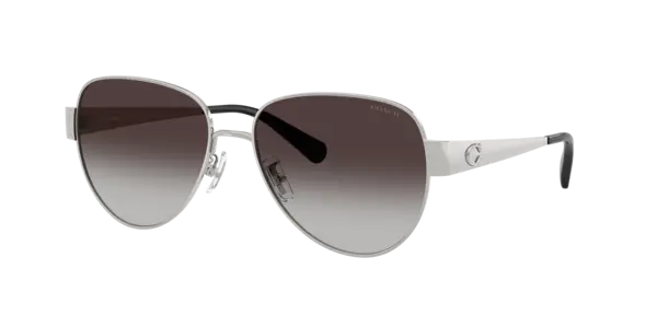 COACH Hc7186 Cdp37 Sunglasses - Grey Gradient