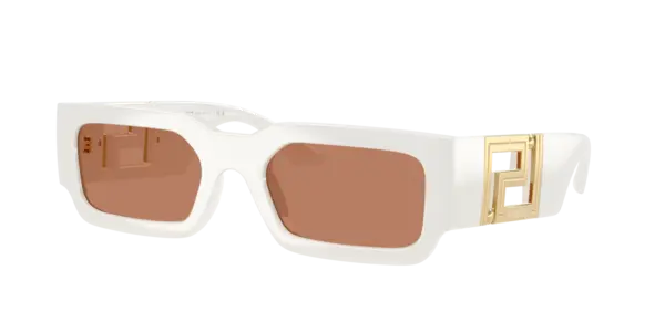Versace Rectangle Frame Sunglasses - Brown