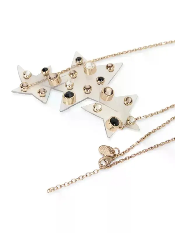 Red Valentino Star Embellished Necklace
