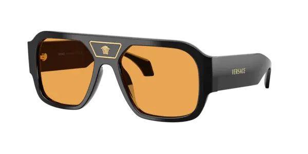 Versace Full Rim Sunglasses - Orange