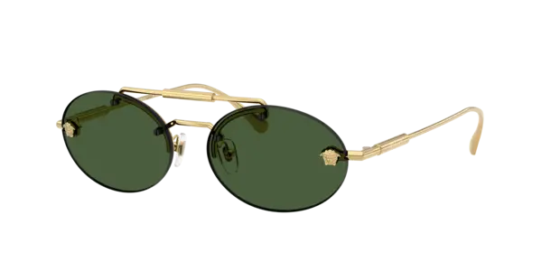 Versace Ve2295 Sunglasses - Dark Green