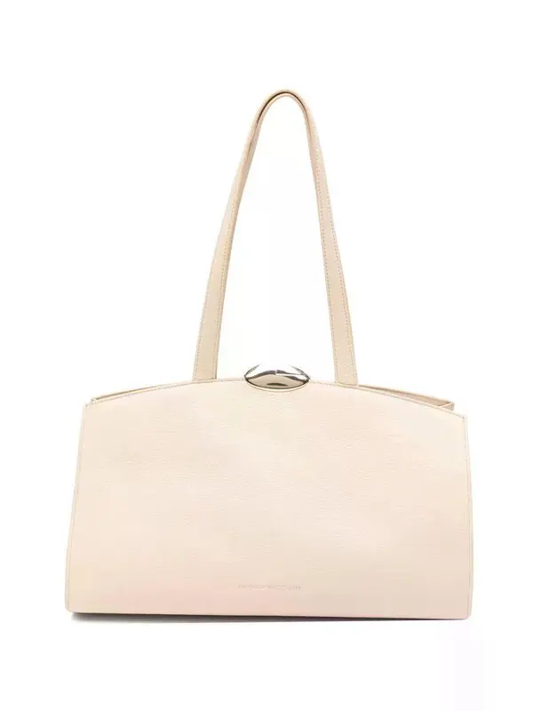 Benedetta Bruzziches Grained-leather Tote Bag