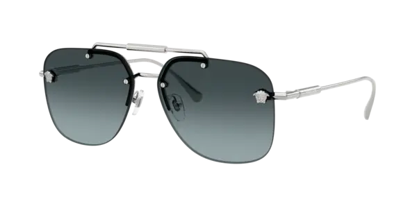 Versace Ve2296 Sunglasses - Blue Gradient Grey