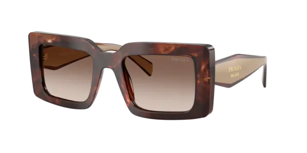 Prada Pr D01s Sunglasses - Brown Gradient