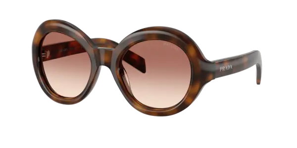 Prada Pr D08su Sunglasses - Light Brown Gradient Bordeaux