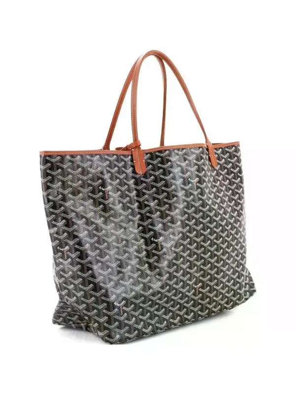 Goyard Saint Louis Coated Canvas Gm Tote Bag - Brown