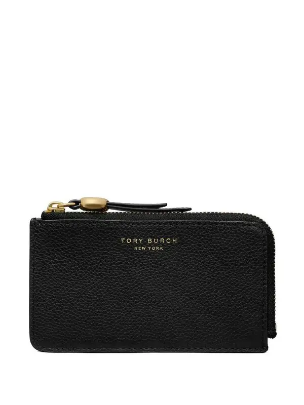 Tory Burch Romy Zip Card Case - Black