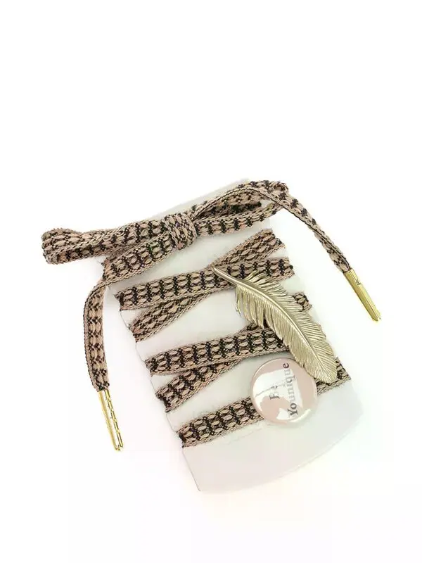 GOLDEN GOOSE Charm-detail Shoelaces - Neutrals