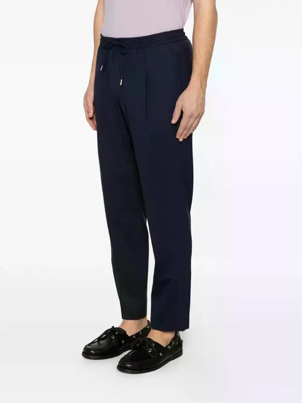 BRIGLIA 1949 Drawstring Trousers - Blue