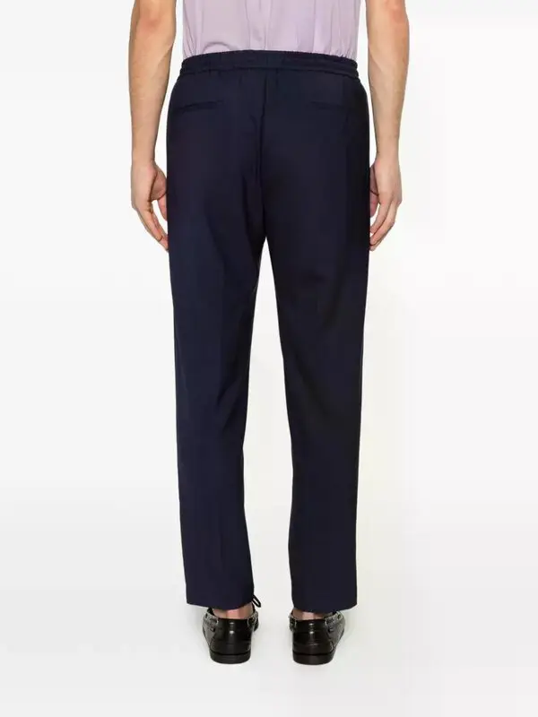 BRIGLIA 1949 Drawstring Trousers - Blue