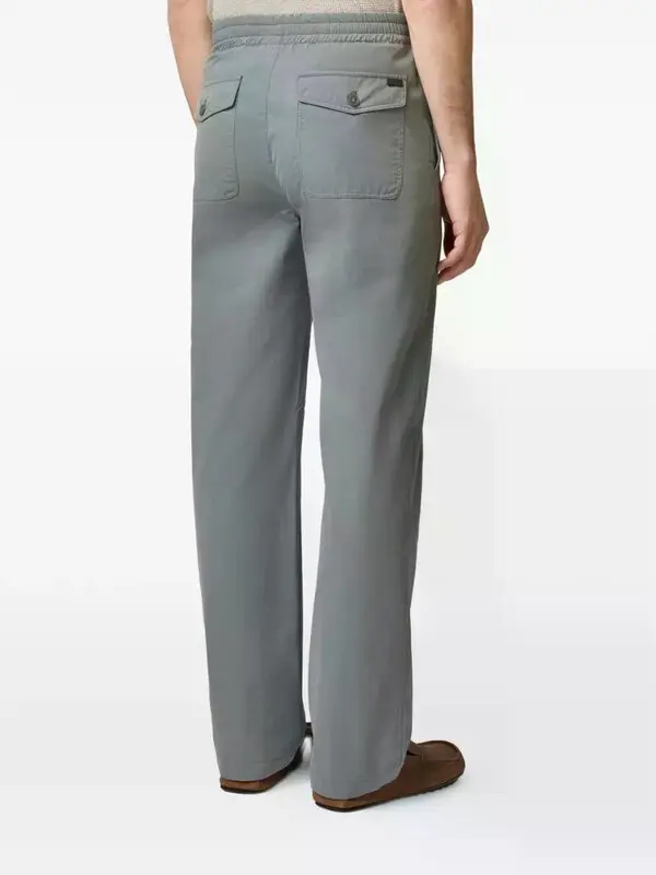 TOD'S Drawstring Back-pocket Trousers - Grey
